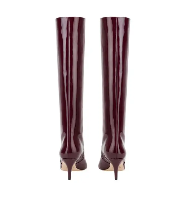 Paris Texas Pointed Toe Knee-high Stiletto Boots - Brown