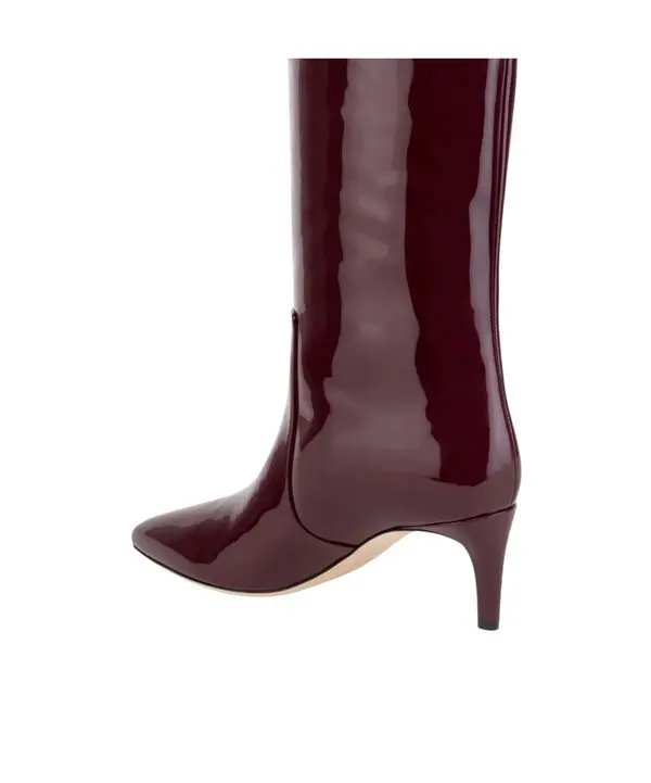 Paris Texas Pointed Toe Knee-high Stiletto Boots - Brown