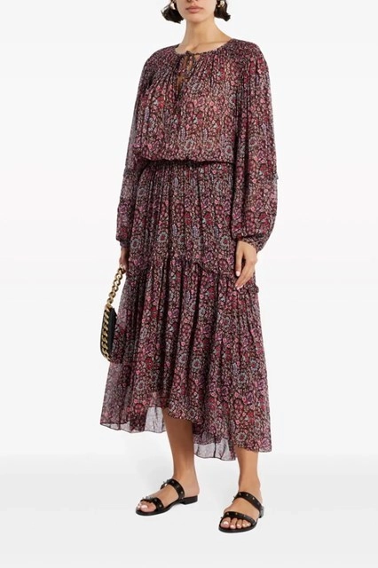 Isabel Marant Étoile Floral Printed Midi Dress - No