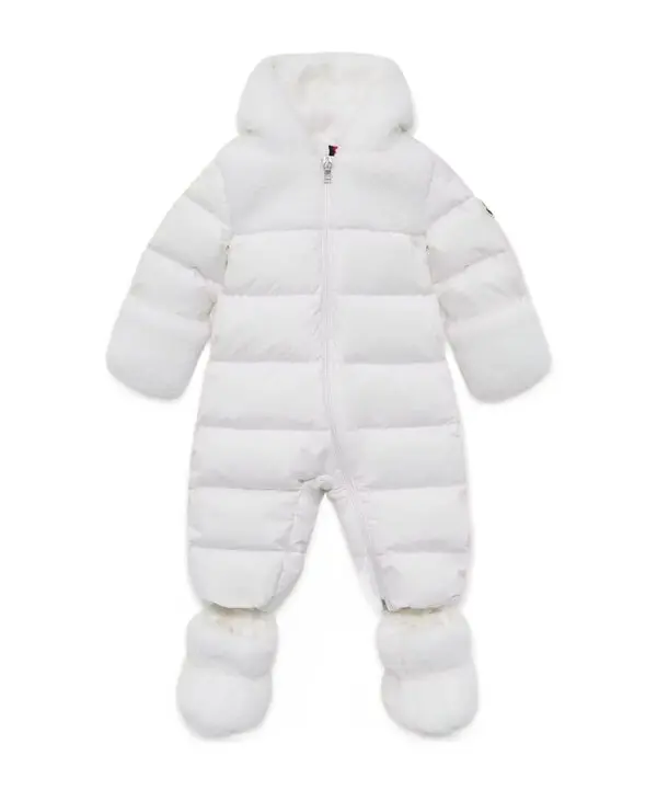 Moncler Padded Snowsuit - White