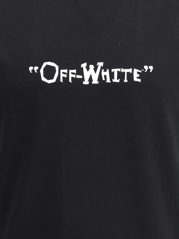 Off-White Logo Printed Crewneck T-shirt