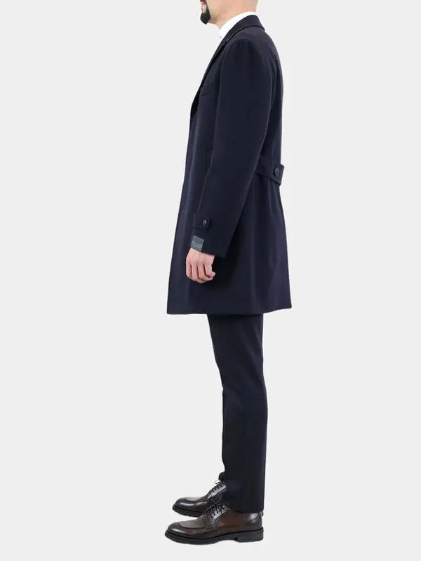 Tagliatore Single-breasted Tailored Coat - Black
