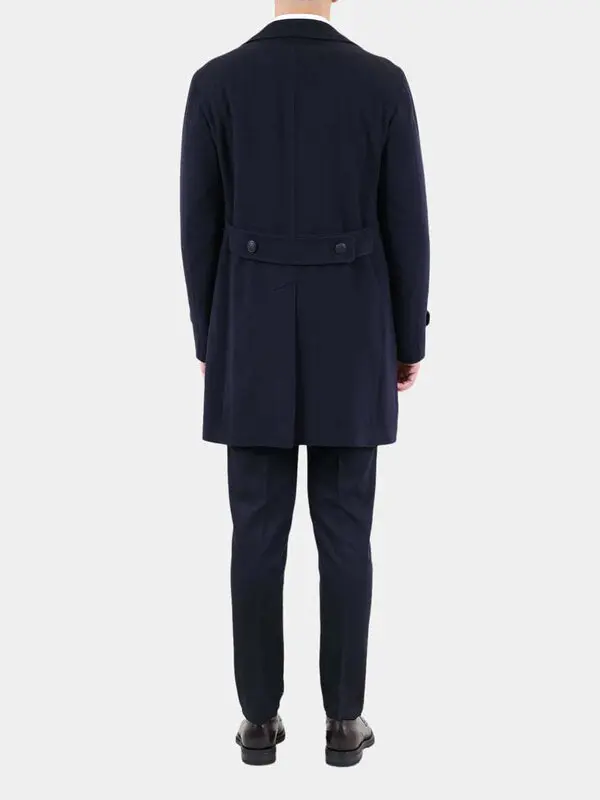 Tagliatore Single-breasted Tailored Coat - Black