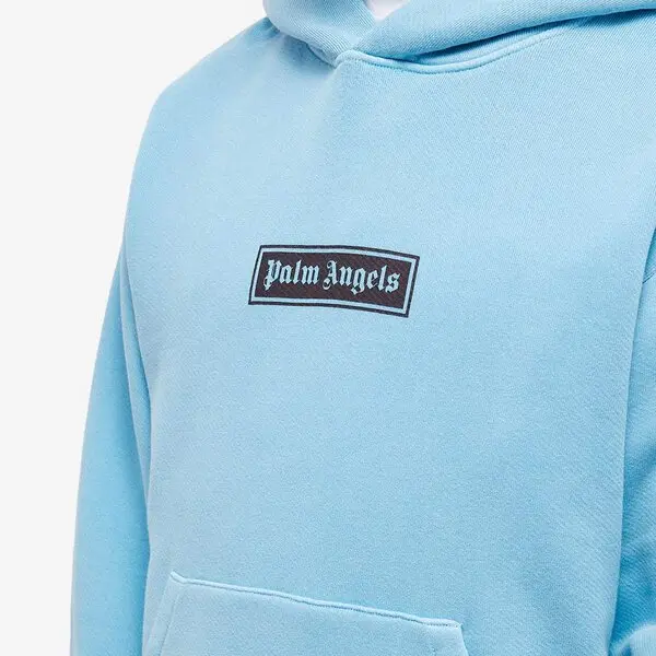 Palm Angels Logo Cotton Hoodie