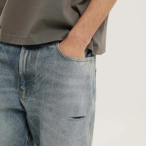 1989 STUDIO Distressed Wide-leg Jeans