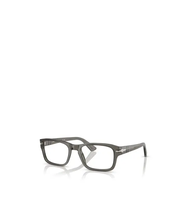 Persol Rectangular Full Rim Eyeglasses - Gray