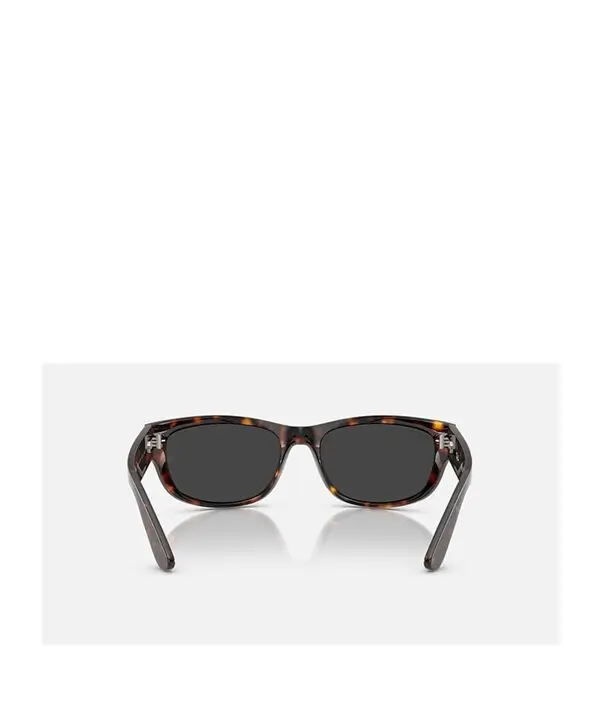 Ray-ban Mega Balorama Rectangular Sunglasses - Black
