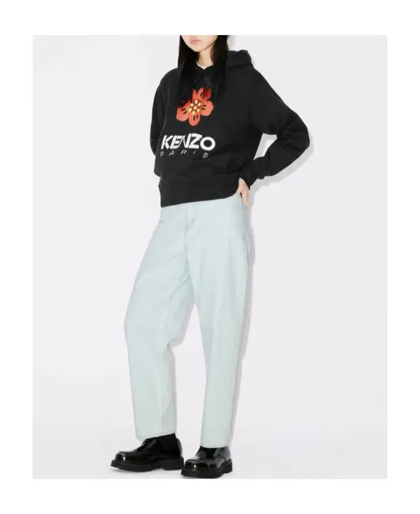 Kenzo Boke Flower Hoodie - Black