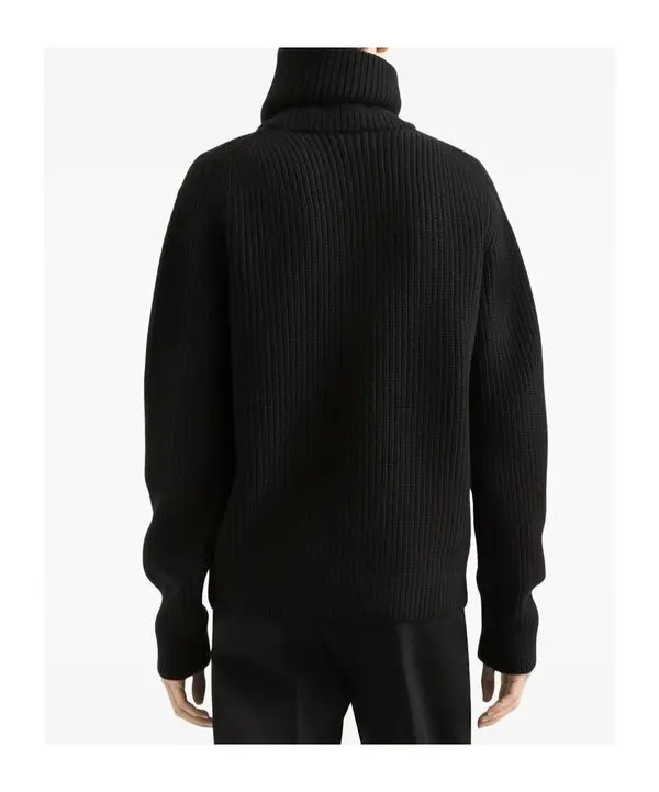 Dolce & Gabbana Half-zip Ribbed Cardigan