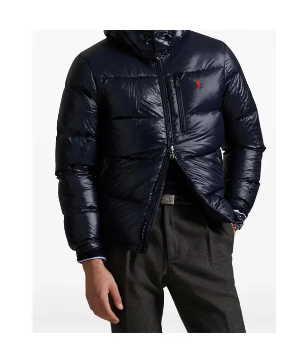 Polo Ralph Lauren Gorham Glossed Down Jacket - Black