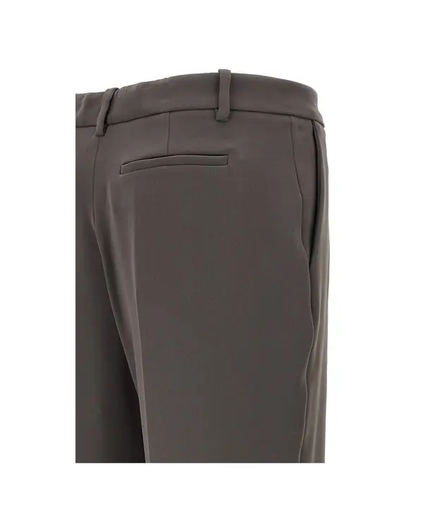P.a.r.o.s.h Belted Casual Trousers - Black