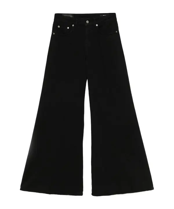 DONDUP Marlen Wide-leg Jeans - Black
