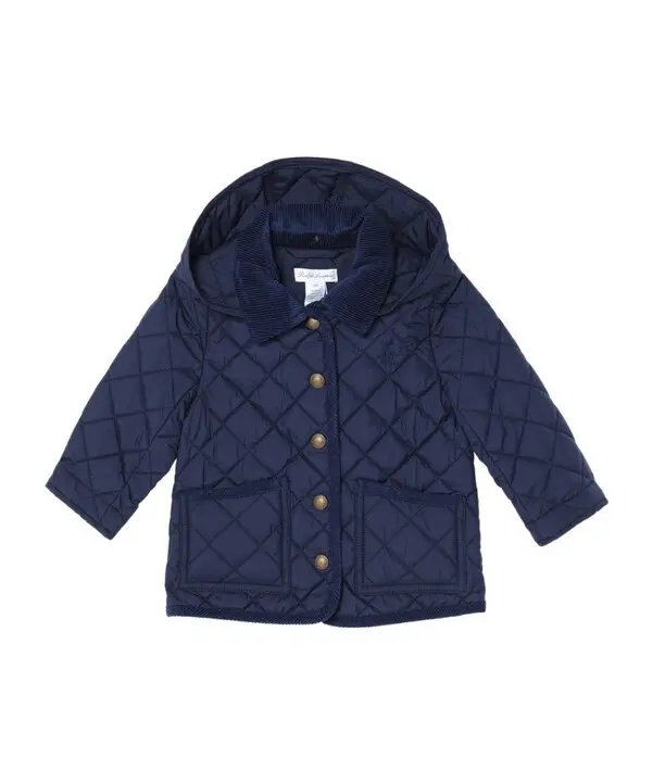 Polo Ralph Lauren Quilted Barn Jacket With Hood