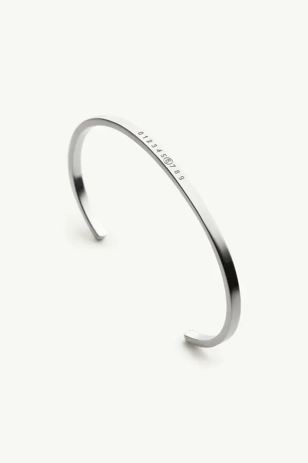 MAISON MARGIELA Numeric Minimal Signature Cuff Bracelet