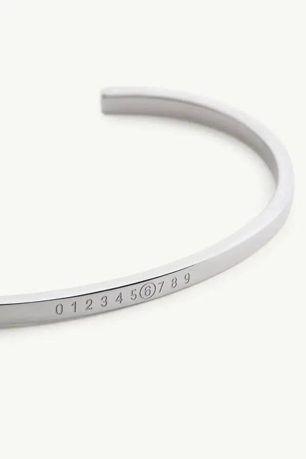 MAISON MARGIELA Numeric Minimal Signature Cuff Bracelet