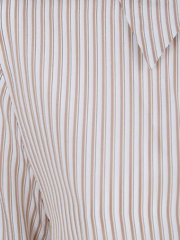 Max Mara Flirt Striped Shirt - Camel