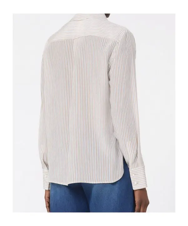 Max Mara Flirt Striped Shirt - Camel