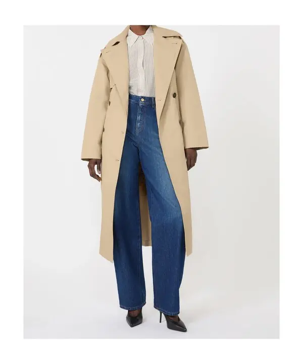 Max Mara Flirt Striped Shirt - Camel