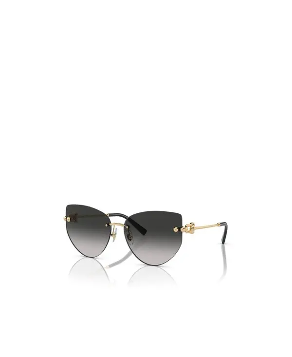 TIFFANY  CO. Tiffany & Co. Cat Eye Rimless Sunglasses