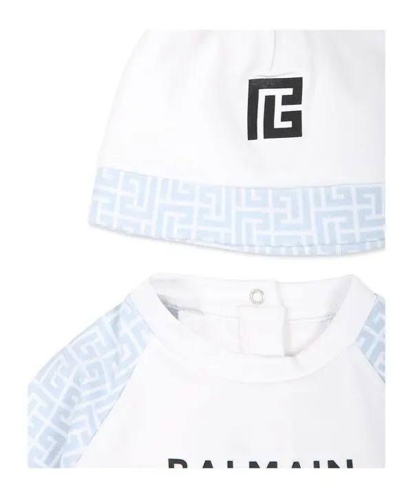 Balmain Baby Set - White