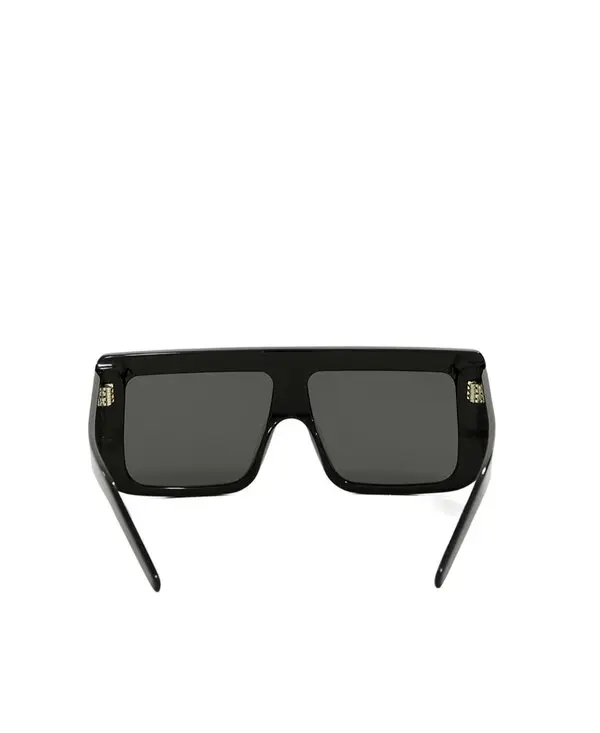 Rick Owens Documenta Shield Frame Sunglasses - Black