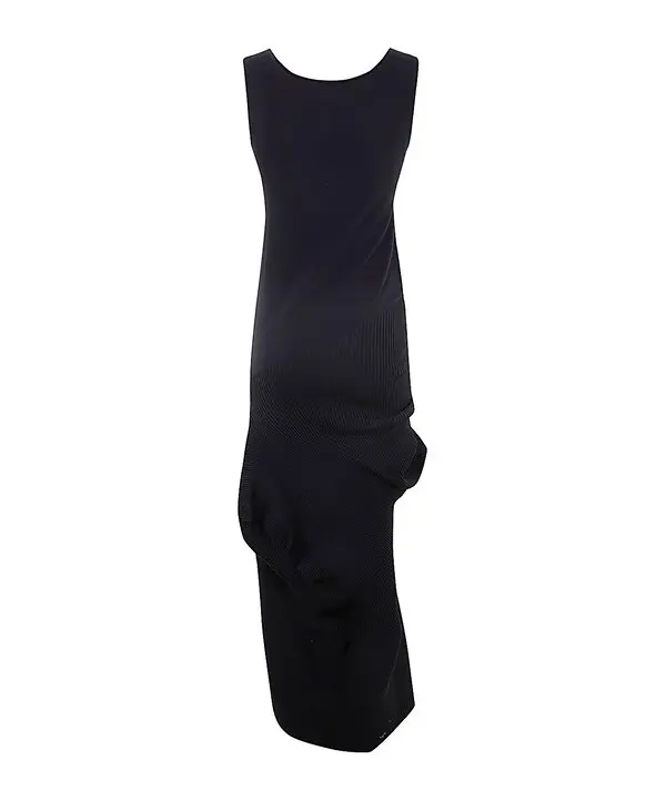 Issey Miyake Sleeveless Maxi Dress - Black