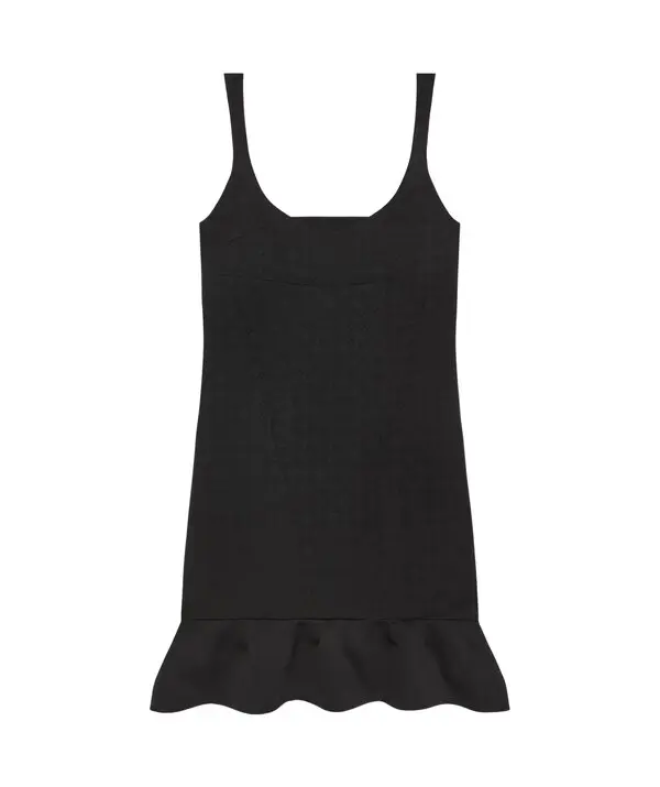 Givenchy Monogram Jacquard Dress With Twisted Straps