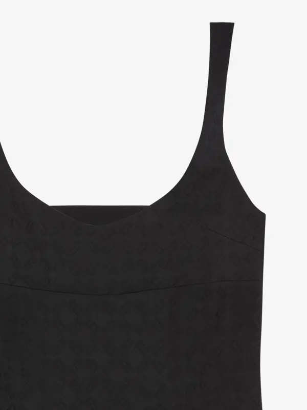 Givenchy Monogram Jacquard Dress With Twisted Straps