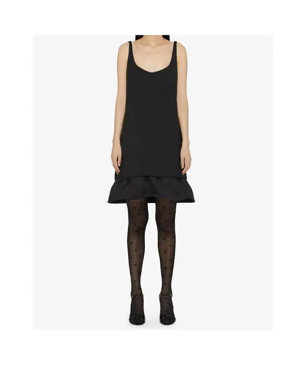 Givenchy Monogram Jacquard Dress With Twisted Straps