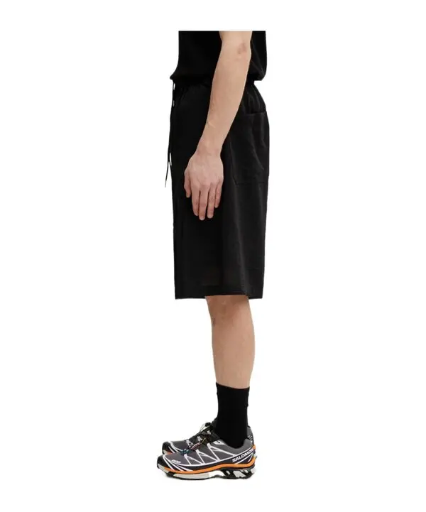 Y3 Oversized Pleated Shorts