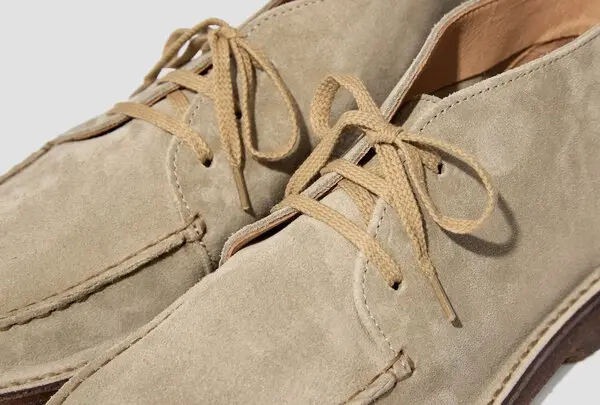 DRAKE'S LONDON Suede Lace-up Boots