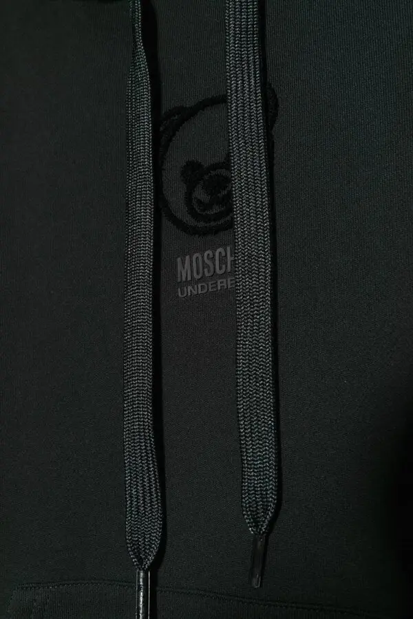 Moschino Long Sleeved Hooded Sweatshirt