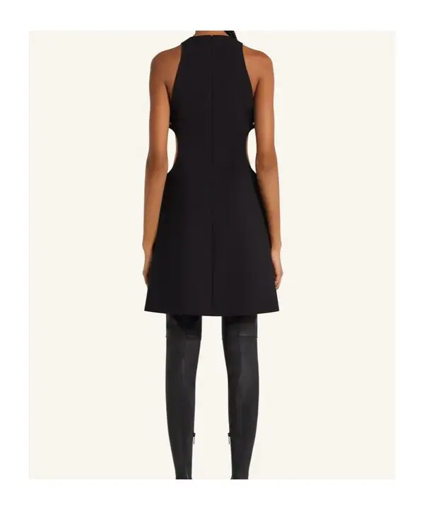 COURREGES Courrèges Tailored A-line Dress With Buckle Detail