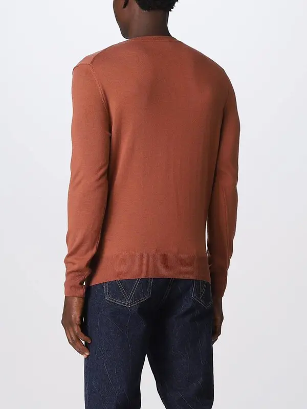 VIVIENNE WESTWOOD Round Neck Long Sleeve Sweater - Brown
