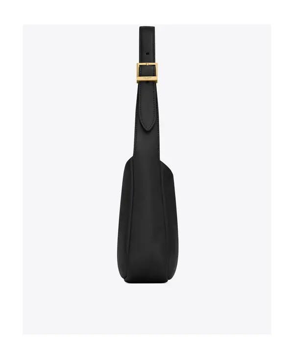 Saint Laurent Le 5 À 7 Hobo Bag With Logo Plaque - Black