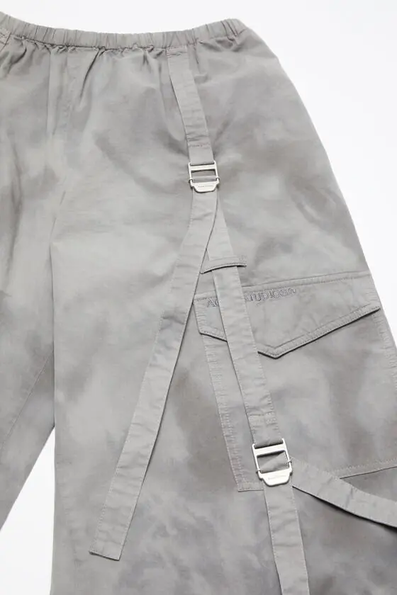 Acne Studios Buckle Detailed Wide-leg Pants