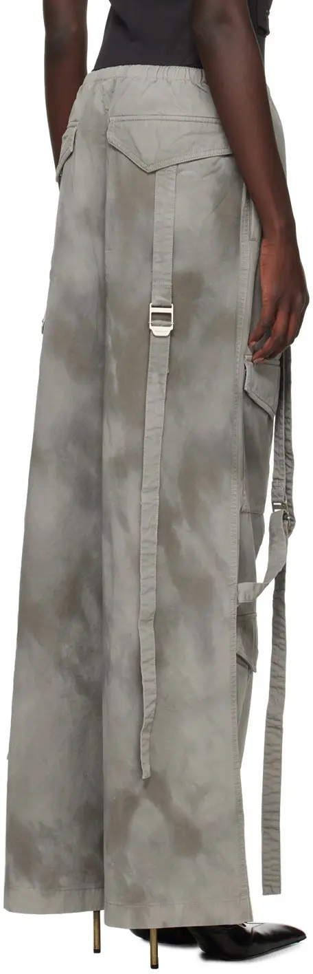 Acne Studios Buckle Detailed Wide-leg Pants