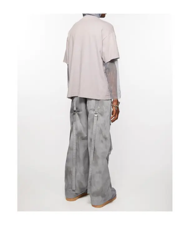 Acne Studios Buckle Detailed Wide-leg Pants