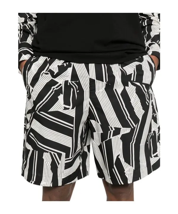 Dries Van Noten Printed Shorts - Black