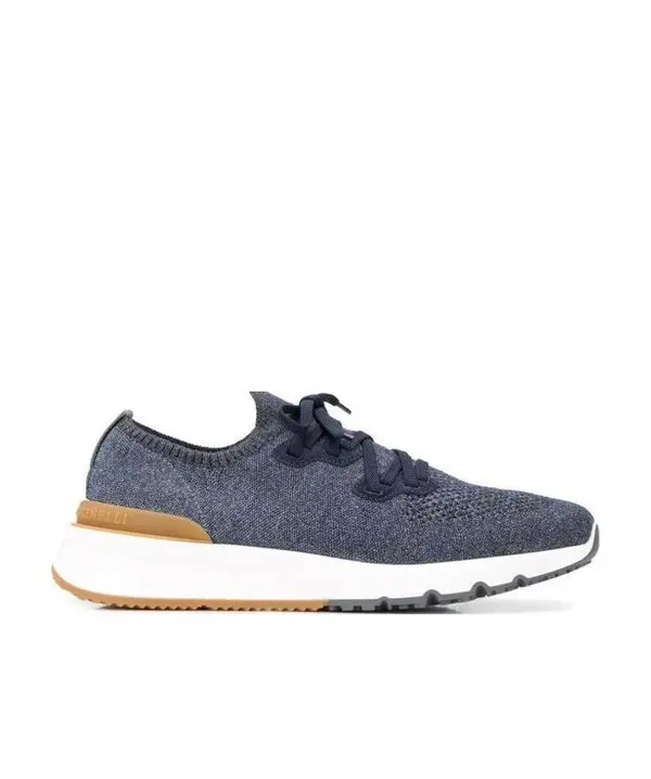 Brunello Cucinelli Lace-up Sneakers - Blue