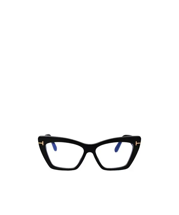 TOM FORD Cat Eye Frame Eyeglasses - Black