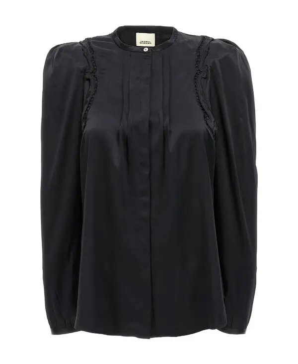 Isabel Marant Étoile Round Neck Long Sleeve Shirt