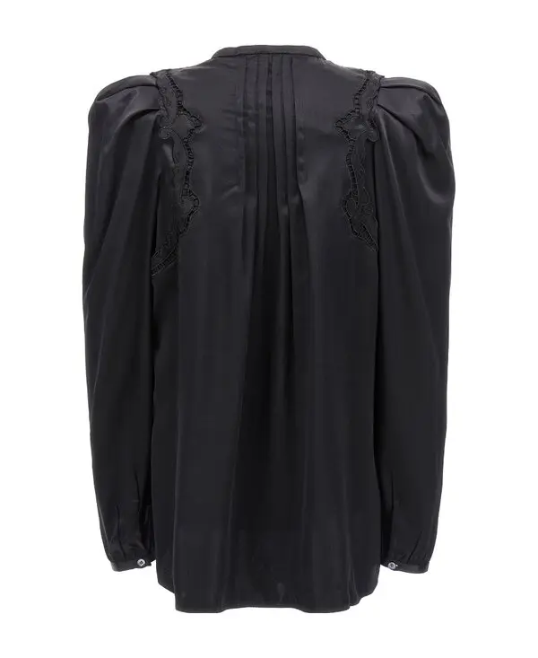 Isabel Marant Étoile Round Neck Long Sleeve Shirt