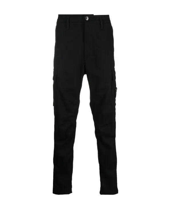 Stone Island Cargo Logo-patch Trousers