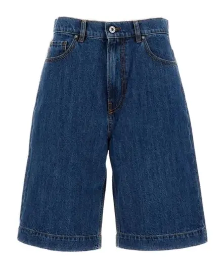P.a.r.o.s.h Denim Bermuda Shorts - Blue