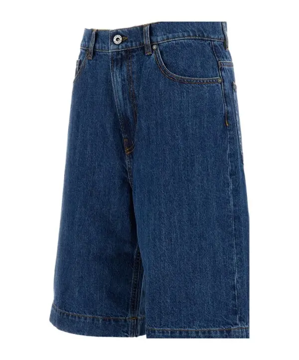 P.a.r.o.s.h Denim Bermuda Shorts - Blue