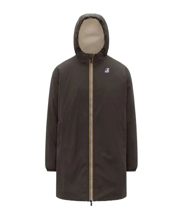 K-WAY Le Vrai 4.0 Teddy Hooded Jacket