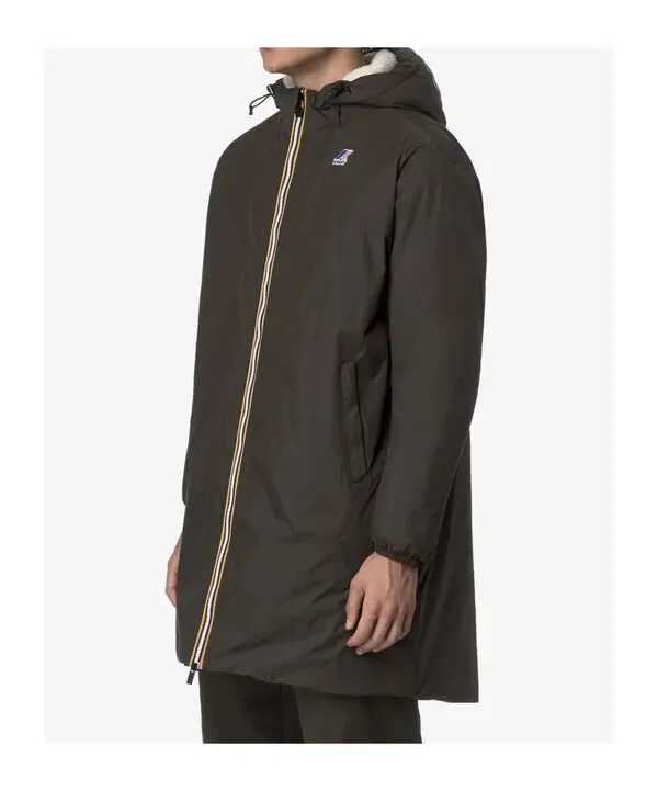 K-WAY Le Vrai 4.0 Teddy Hooded Jacket