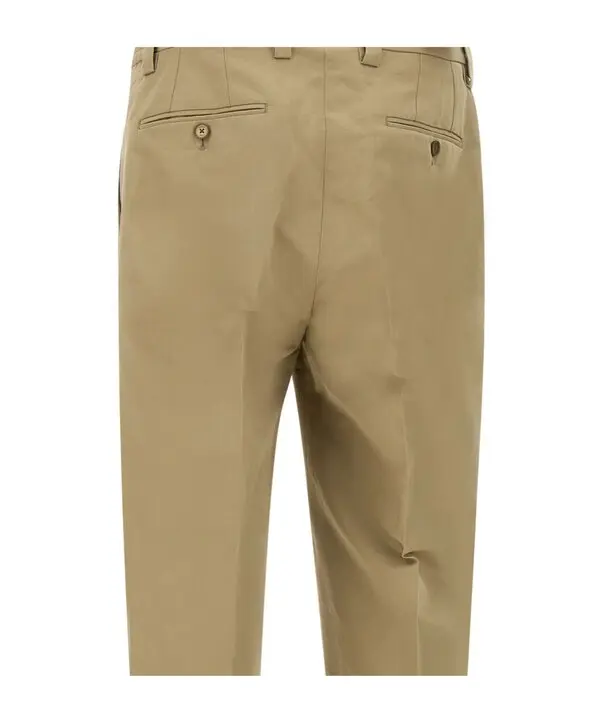 BRIGLIA 1949 Tailored Dress Pants - Beige