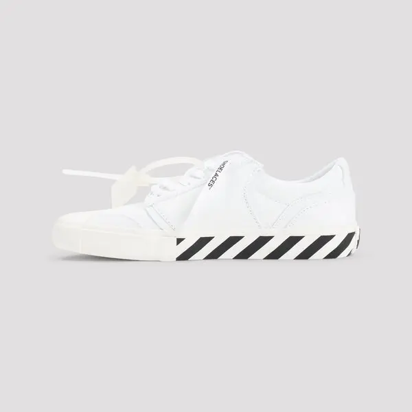 Off-White Arrow Motif Lace-up Sneakers - White